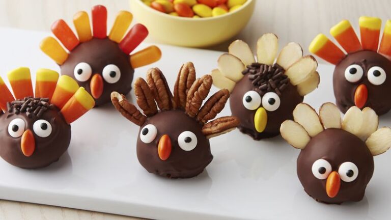 Turkey Cookie Truffles – Back of the Box Recipes